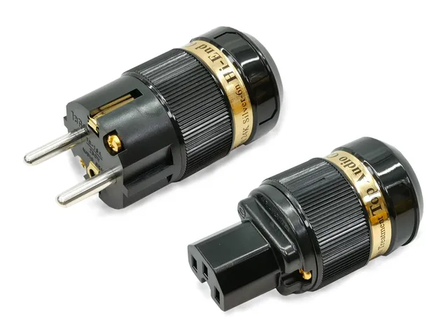 IeGO 8065-Tu SCHUKO Power Plug and IEC Connector Set – Alex Sound ...